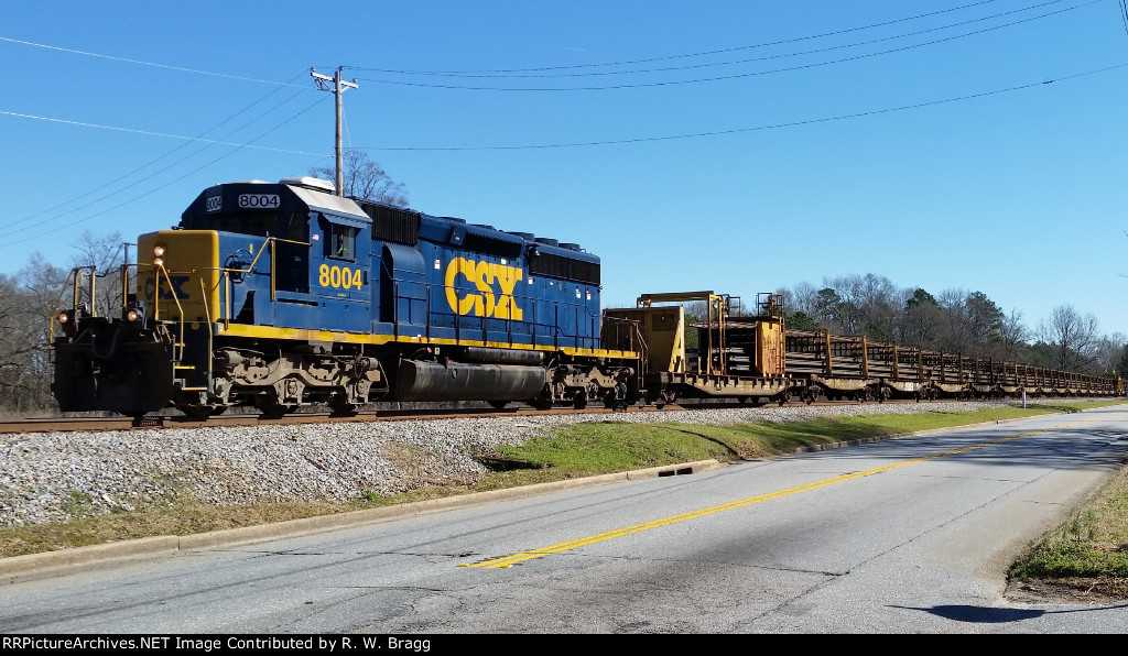 CSX 8004 (SD40-2)